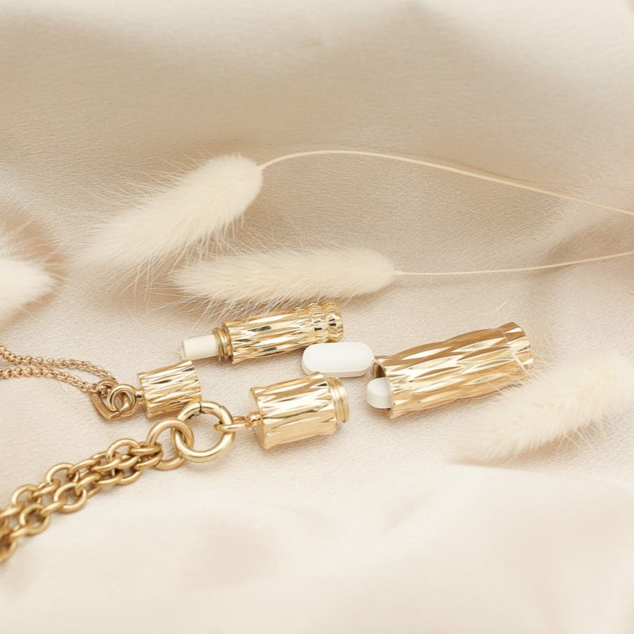 Ingrid Container Necklace | Chic Keepsake Pendant